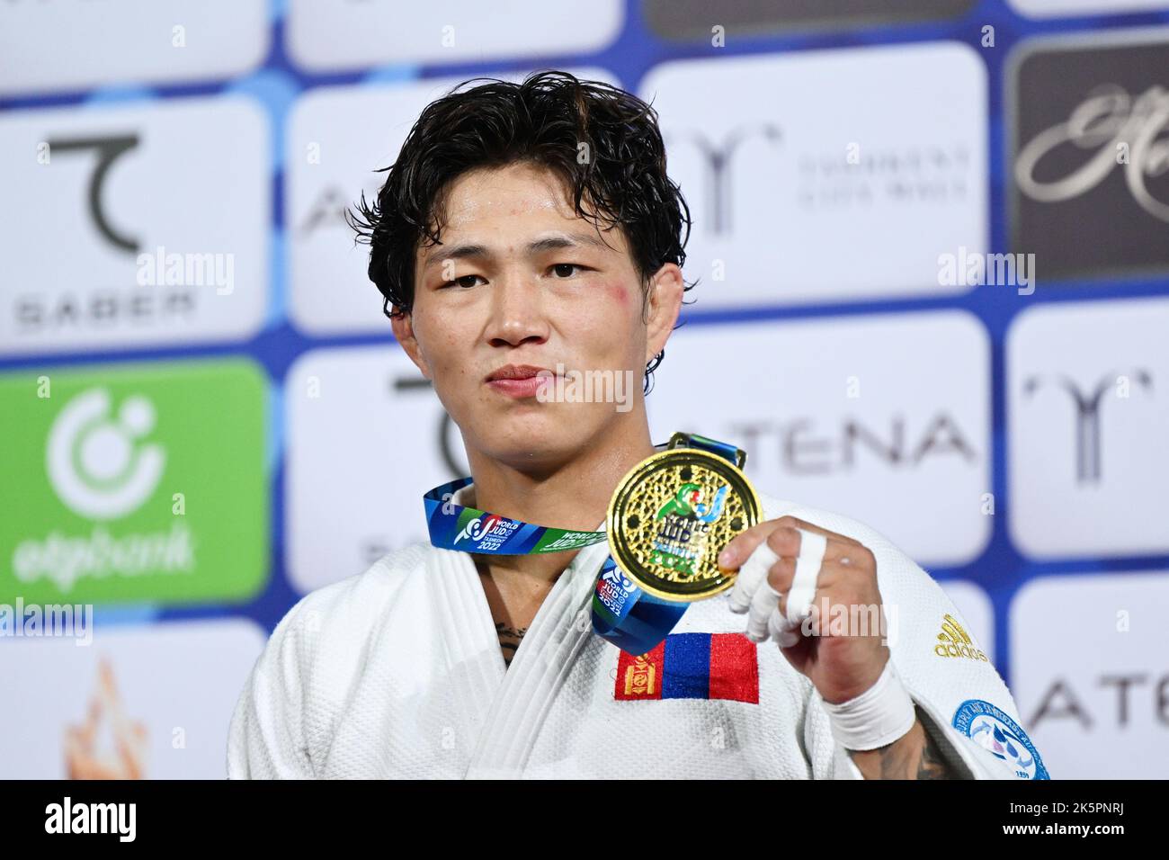 Tashkent, Uzbekistan. Credit: MATSUO. 8th Oct, 2022. Tsogtbaatar TSEND ...