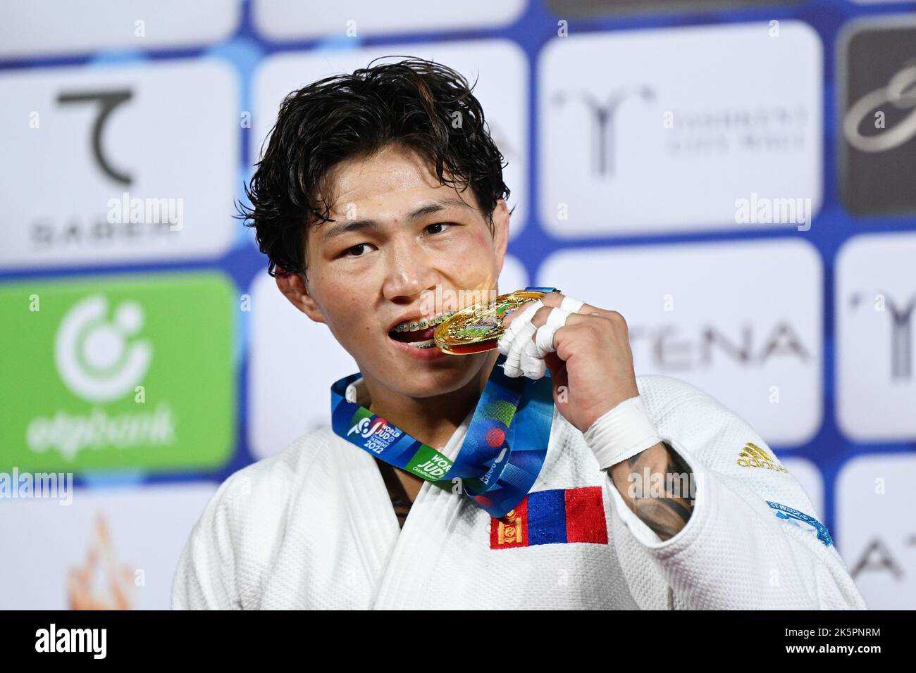 Tashkent, Uzbekistan. Credit: MATSUO. 8th Oct, 2022. Tsogtbaatar TSEND ...