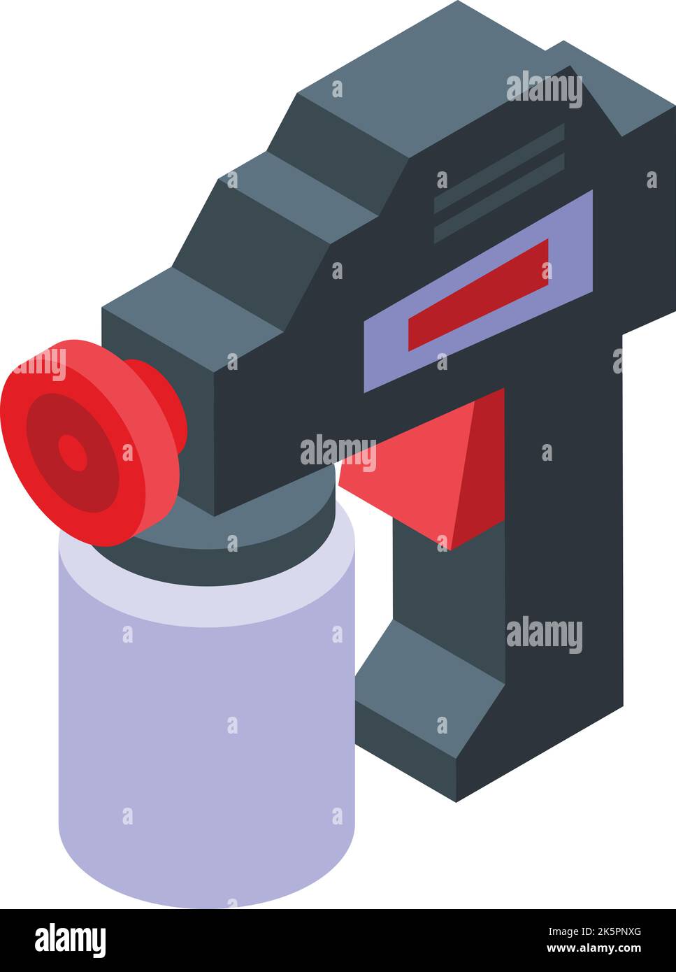 Powder coating gun Stock Vector Images - Alamy