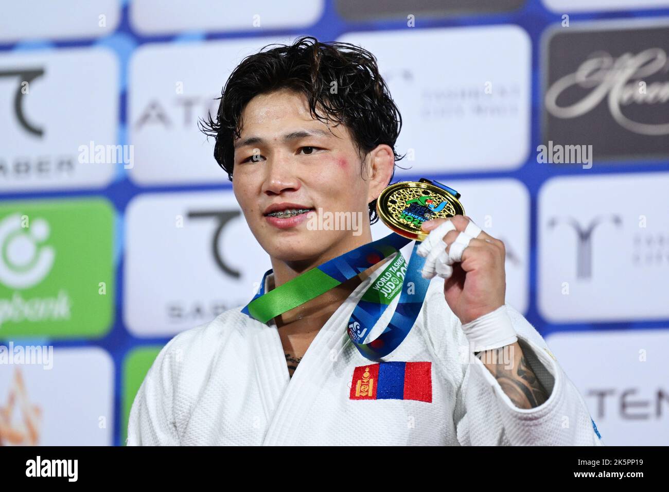 Tashkent, Uzbekistan. Credit: MATSUO. 8th Oct, 2022. Tsogtbaatar TSEND ...