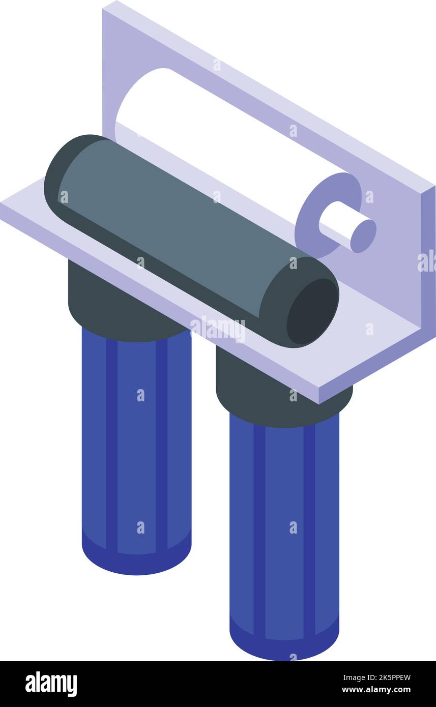 Osmosis technology icon isometric vector. Water system. Purify plant ... Osmosis technology icon isometric vector. Water system. Purify plant ...