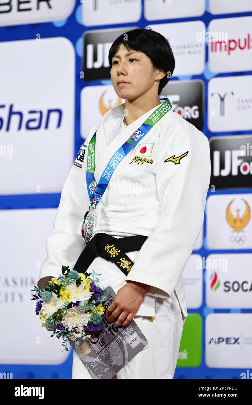 Tashkent, Uzbekistan. Credit: MATSUO. 8th Oct, 2022. Haruka Funakubo (JPN) Judo : World Judo ...