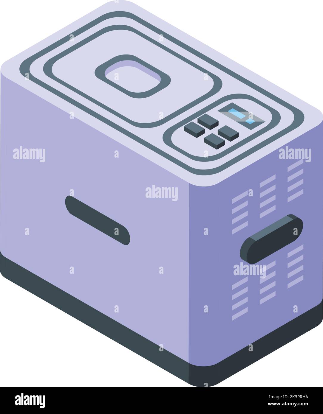 Electric breadmaker icon isometric vector. Food machine. Toaster bread ...