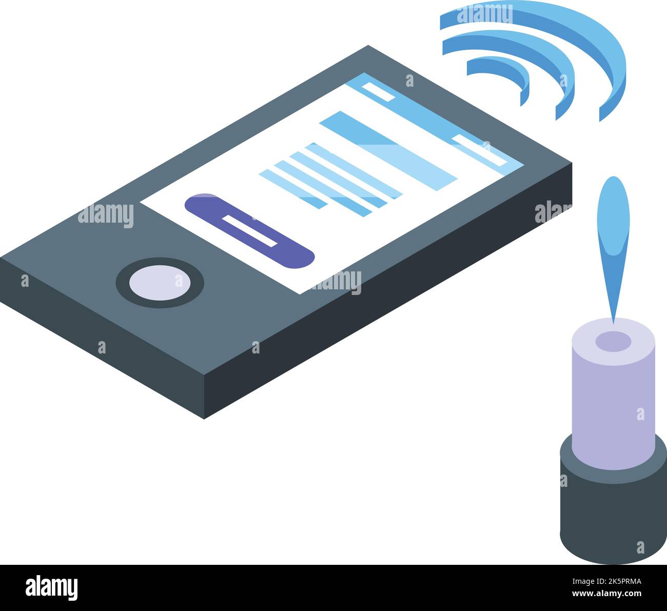 Remote irrigation icon isometric vector. Water system. Pipe garden ...