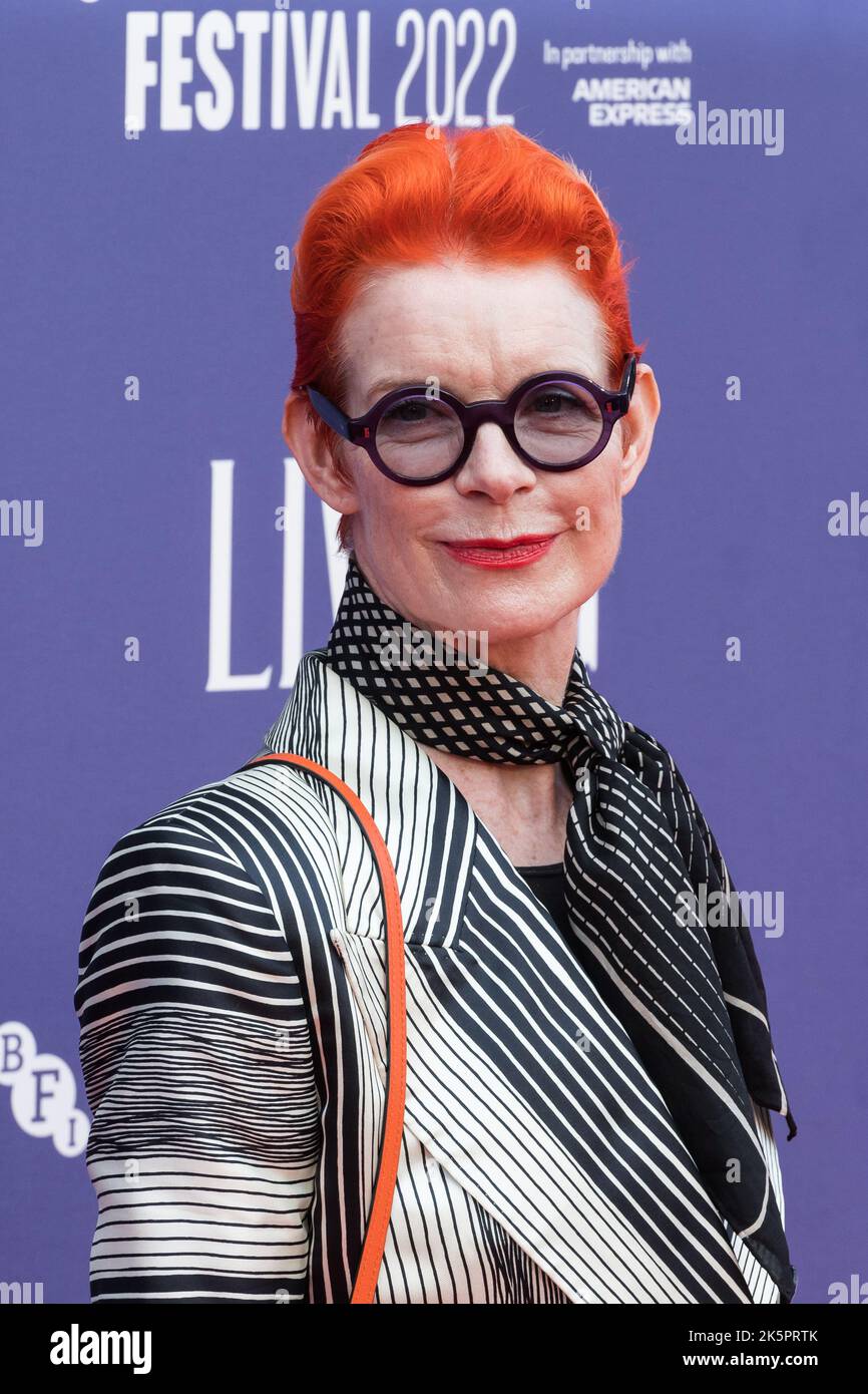 London, UK. 09th October, 2022. Costume designer Sandy Powell attends ...