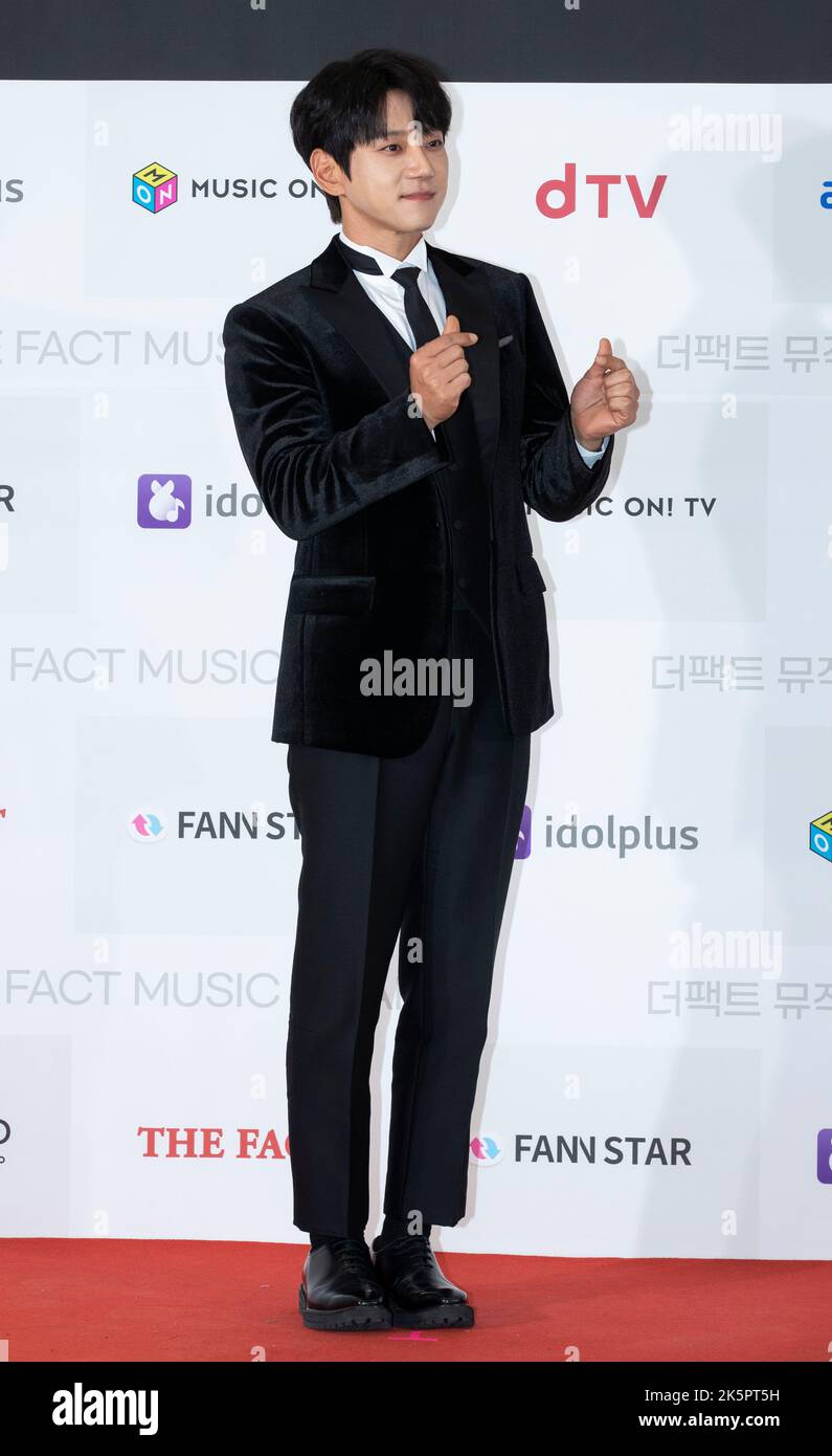 Seoul, South Korea. 8th Oct, 2022. South Korean singer Hwang Chi-yeul ...