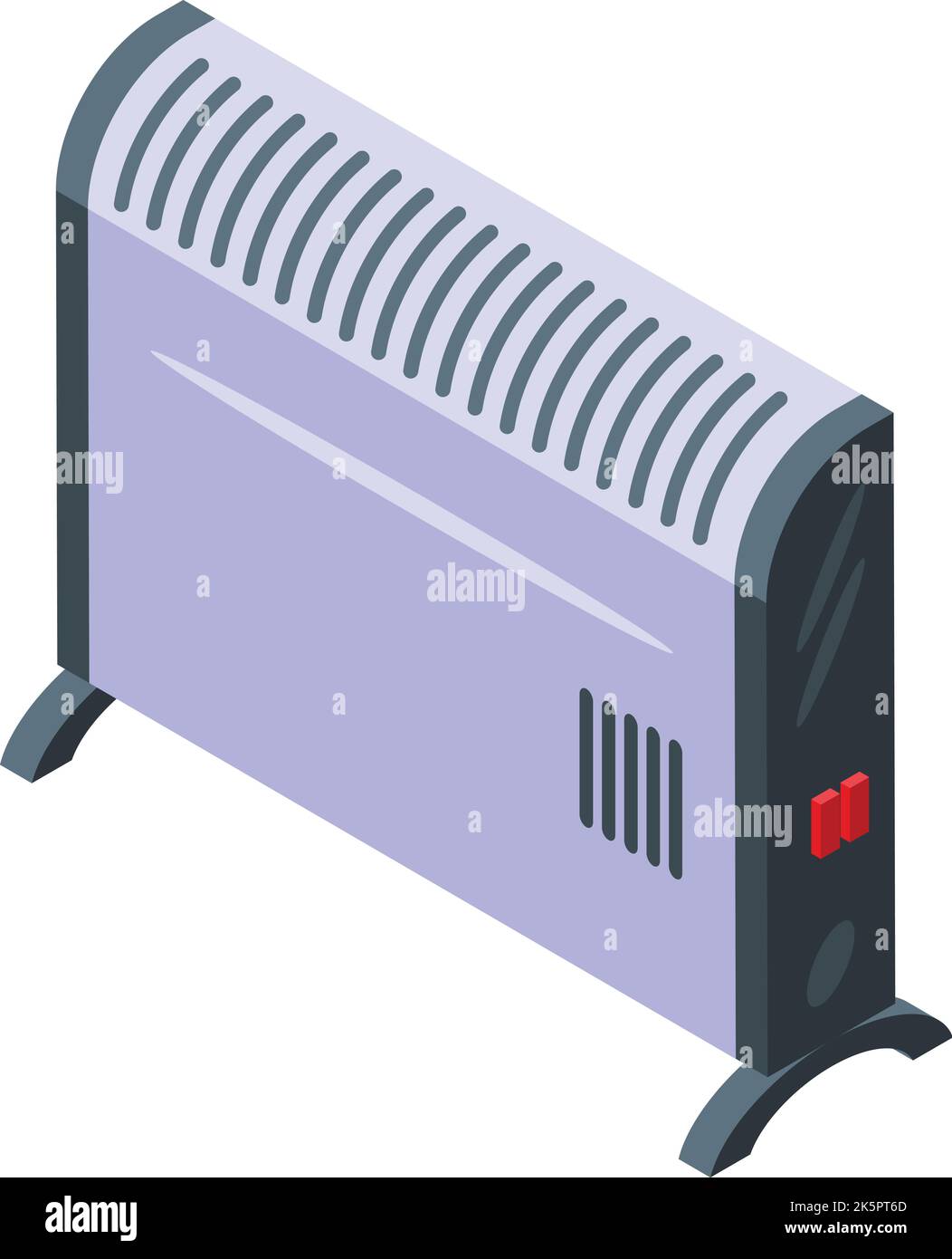 Power radiator icon isometric vector. Room energy. Domestic equipment ...