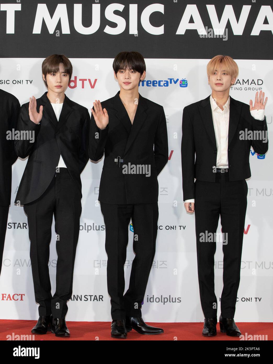 8 Oct 2022 - Seoul, South Korea : South Korean–Japanese boy band Tomorrow X Together, (TXT ...