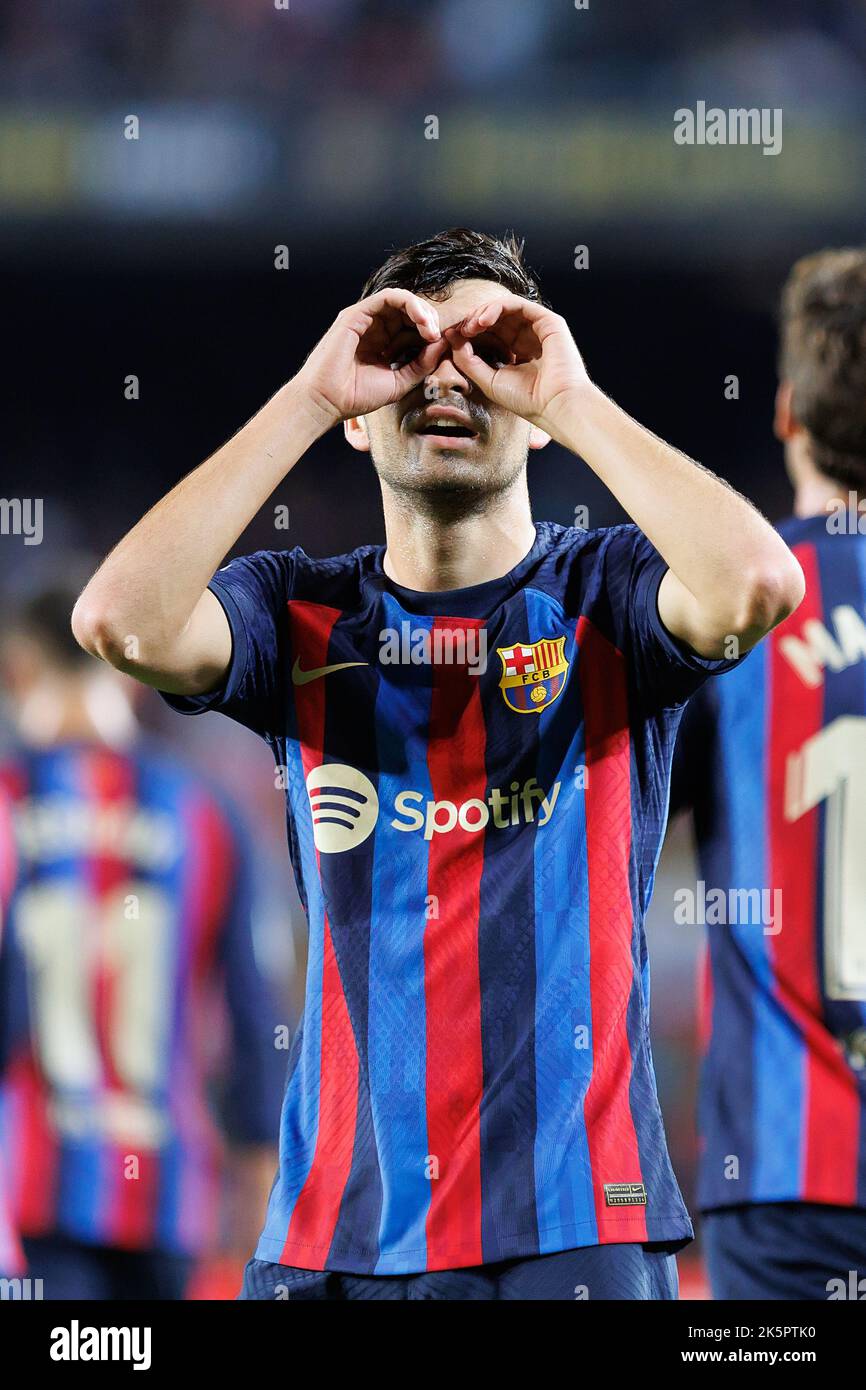 Pedri celebration hi-res stock photography and images - Alamy