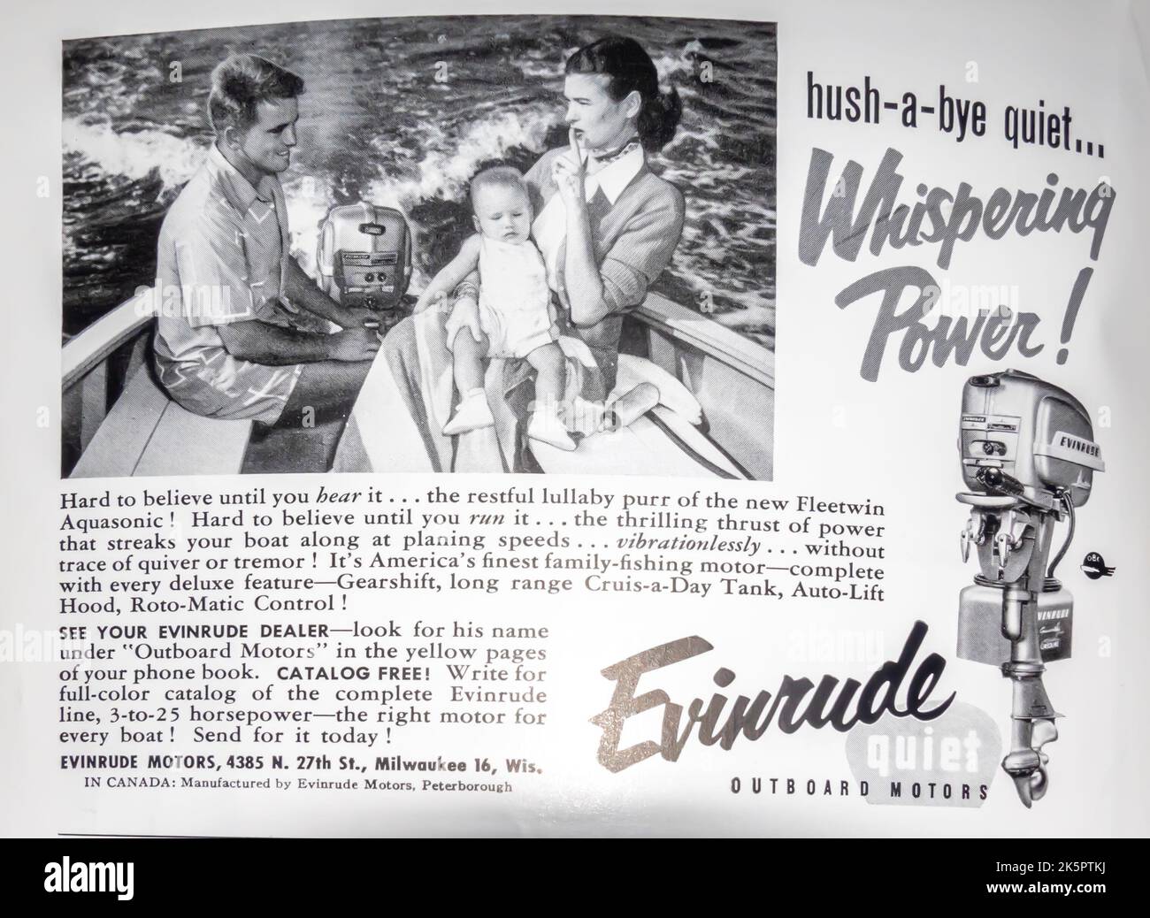 Evinrude motors hi-res stock photography and images - Alamy