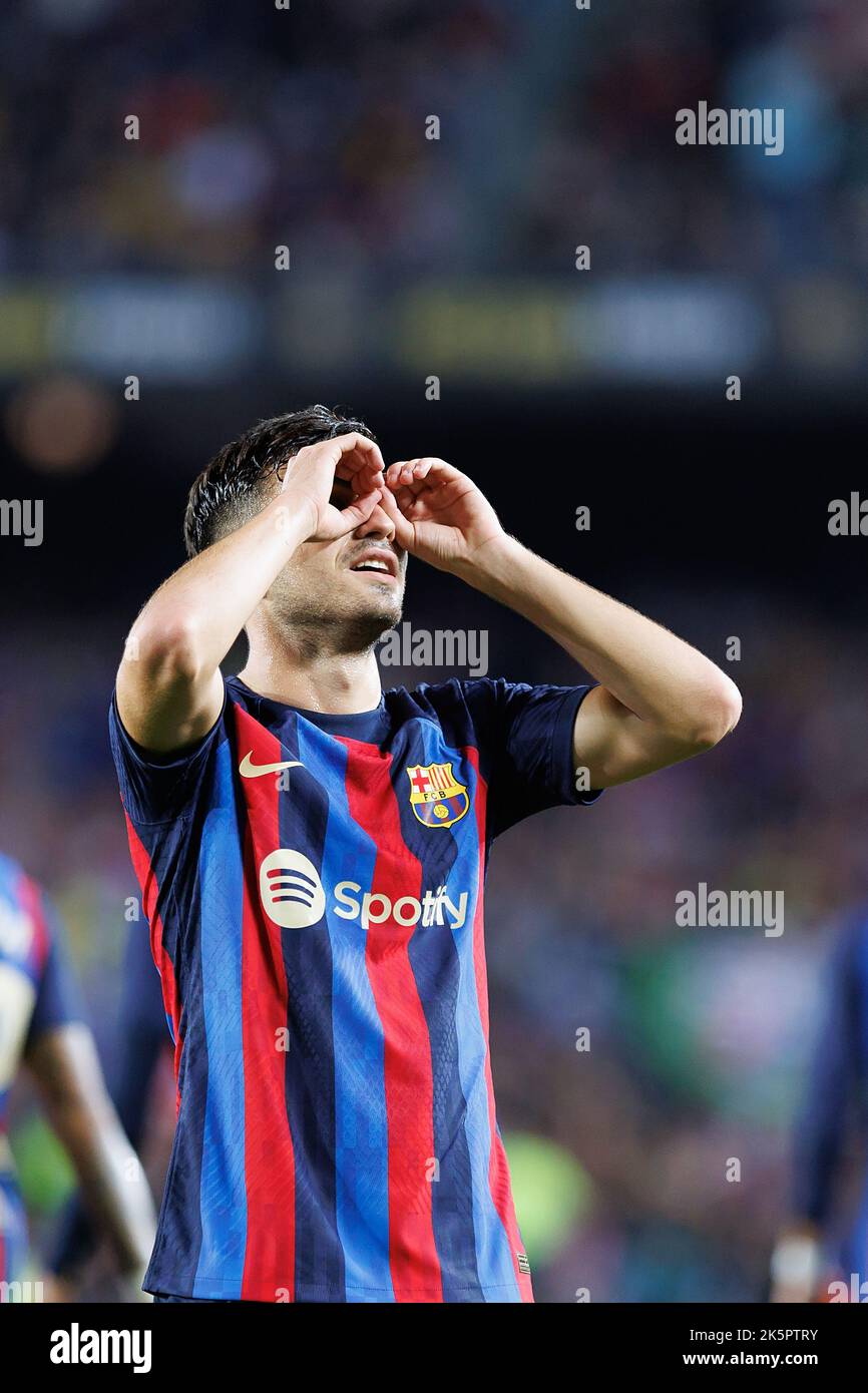 Pedri goal celebration hi-res stock photography and images - Alamy