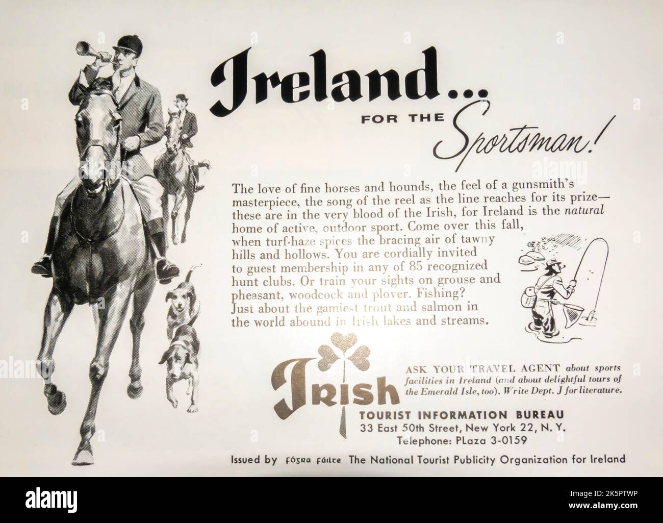 Irish tourist information beaureau, travel to Ireland advert in NatGeo ...