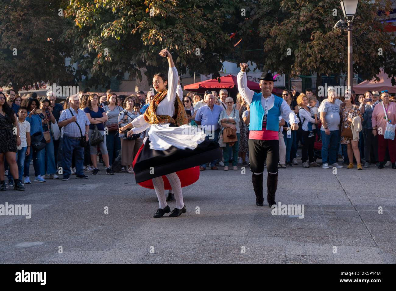 Alcala de Henares, Spain - October 09 2022. Medieval Market of Alcala ...