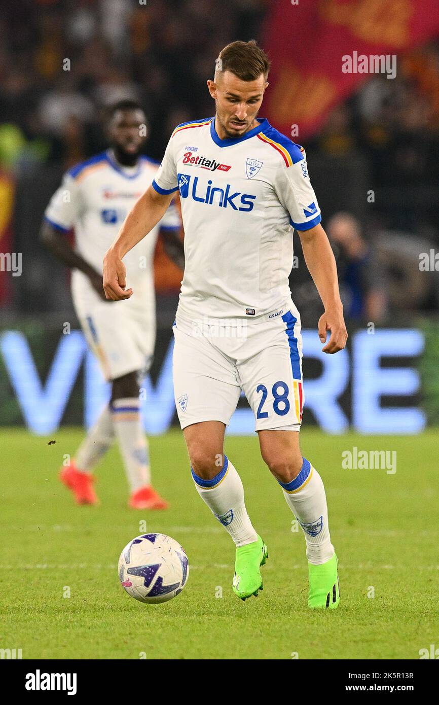 Remi Oudin of US Lecce during Serie A 2022 2023 Match, Olimpico Stadium ...