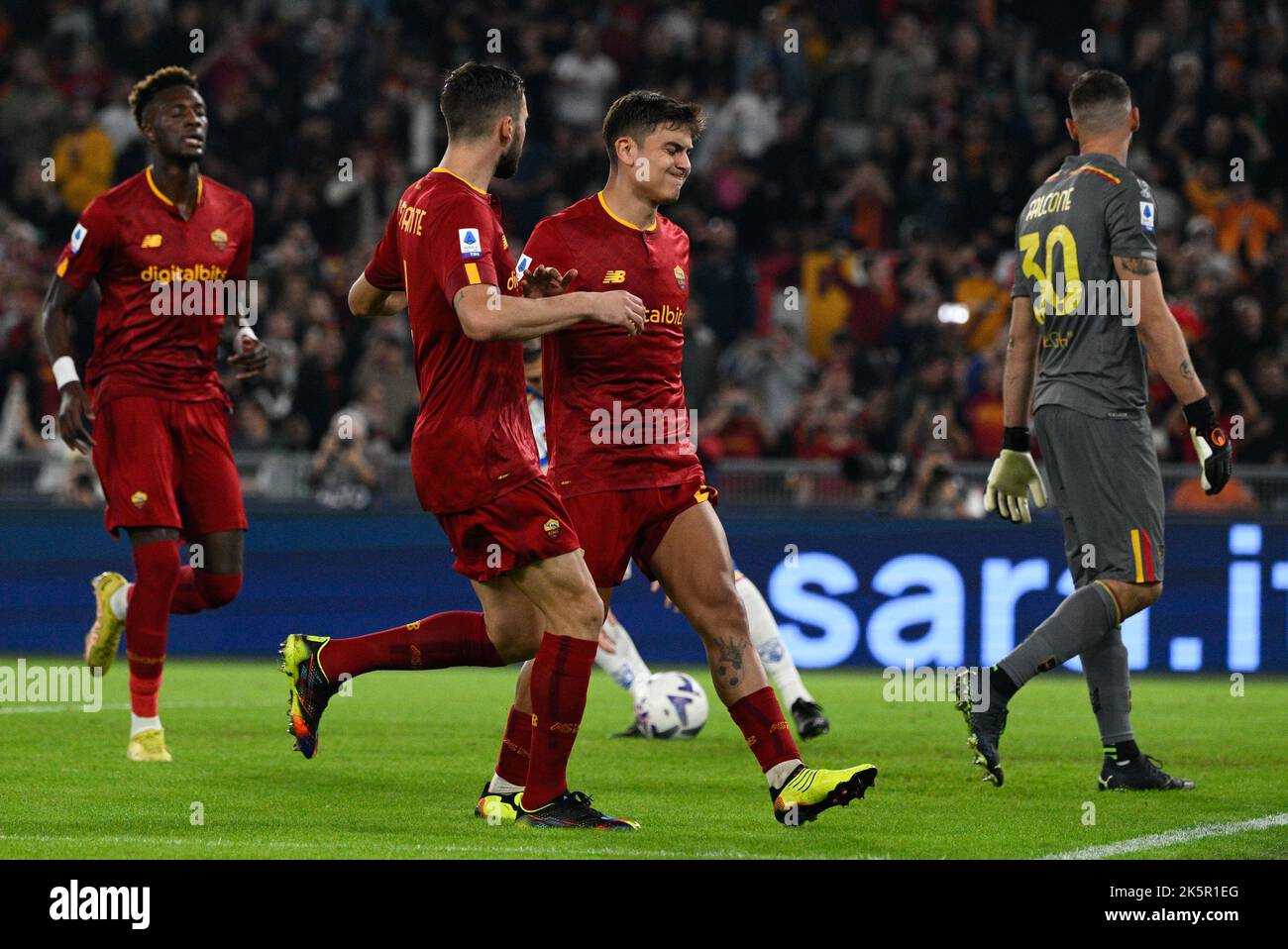 Paulo Dybala (AS Roma) during the Italian Football Championship League A 2022/2023 match between ...