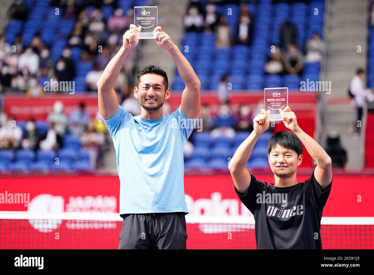Tokyo, Japan. 8th Oct, 2022. (L-R) Daisuke Arai (JPN), Takuya Miki (JPN ...