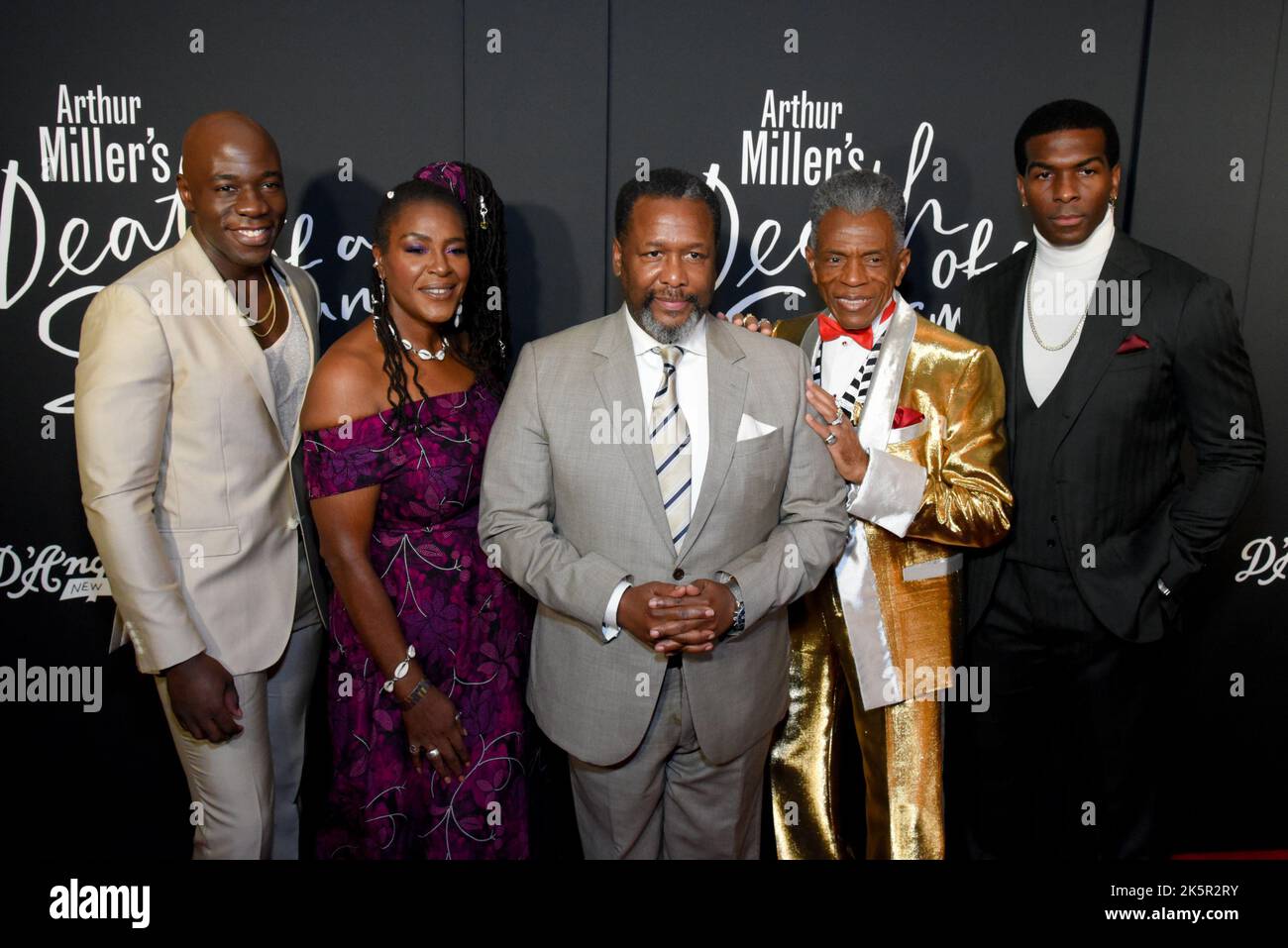 New York, USA. 09th Oct, 2022. McKinley Belcher III, Sharon D. Clarke ...