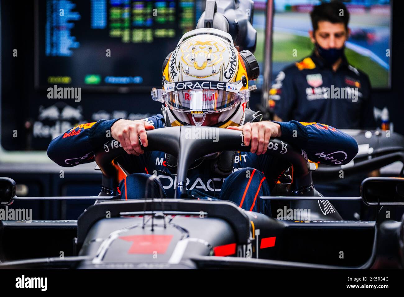 Suzuka, Japan. 09th Oct, 2022. SUZUKA, JAPAN, 07.10.2022; #1, Max ...