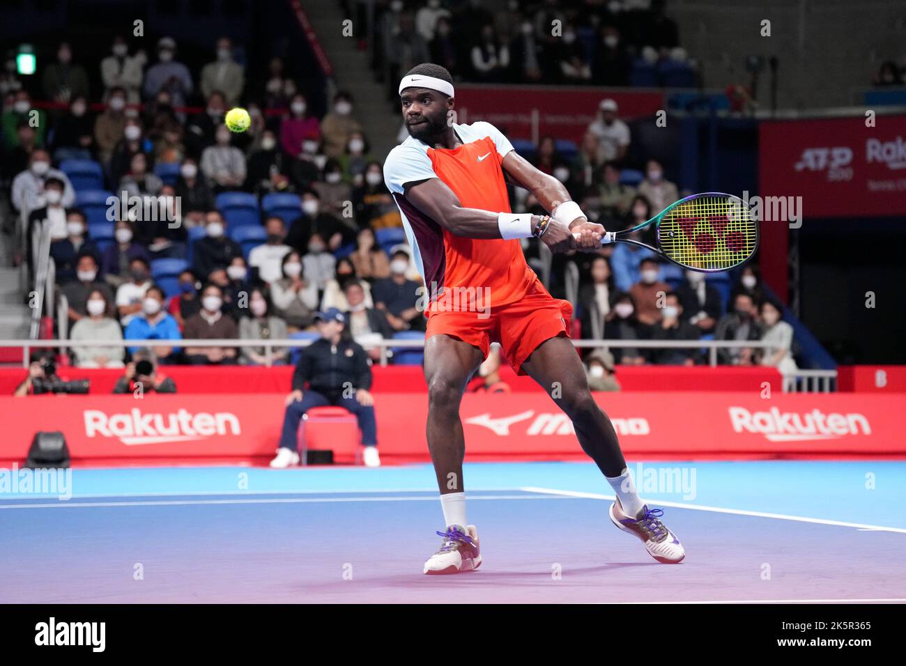 Tokyo, Japan. 9th Oct, 2022. Frances Tiafoe (USA) Tennis : Rakuten ...