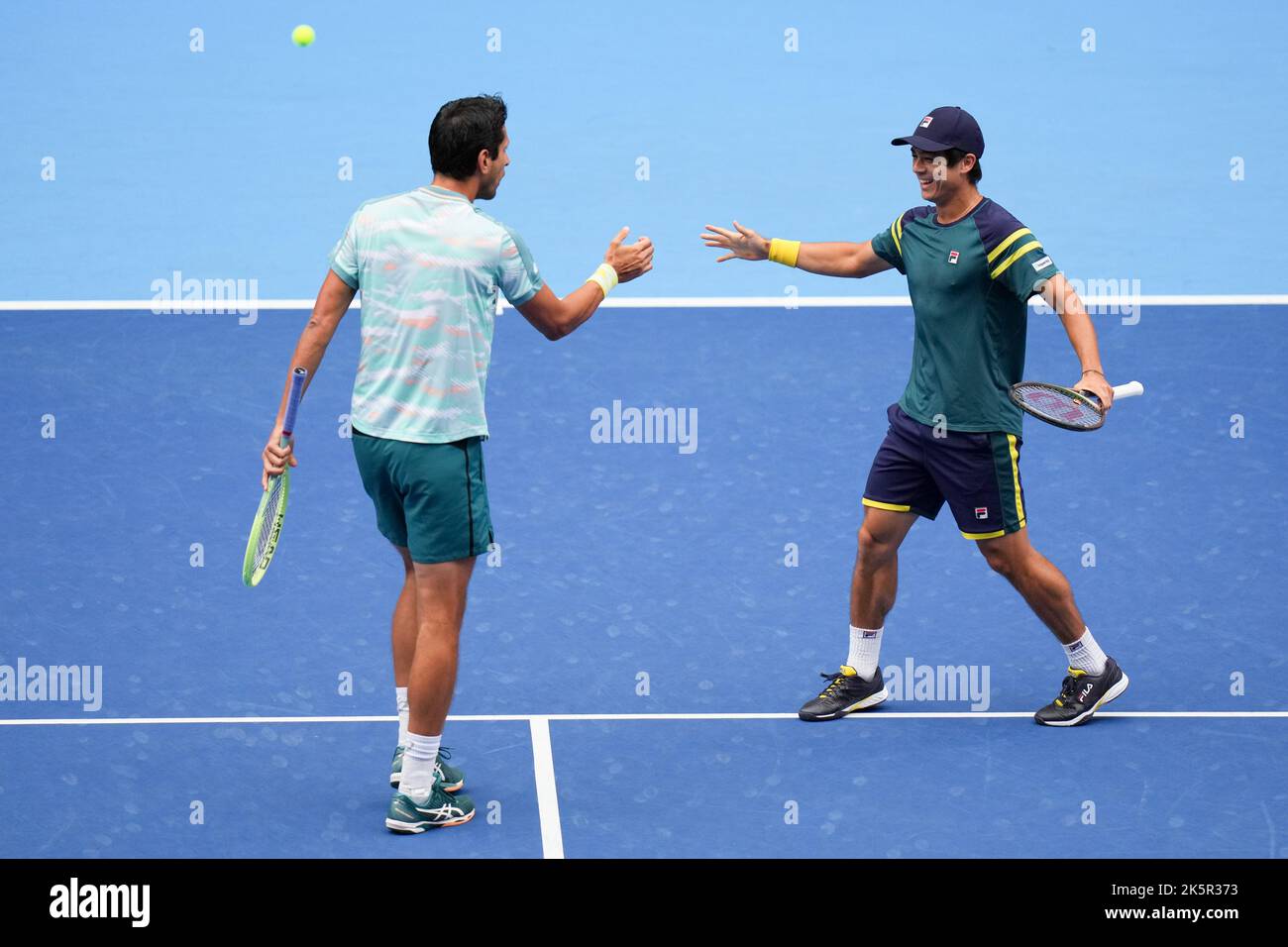 Tokyo, Japan. 9th Oct, 2022. Mackenzie Mcdonald & Marcelo Melo Tennis ...