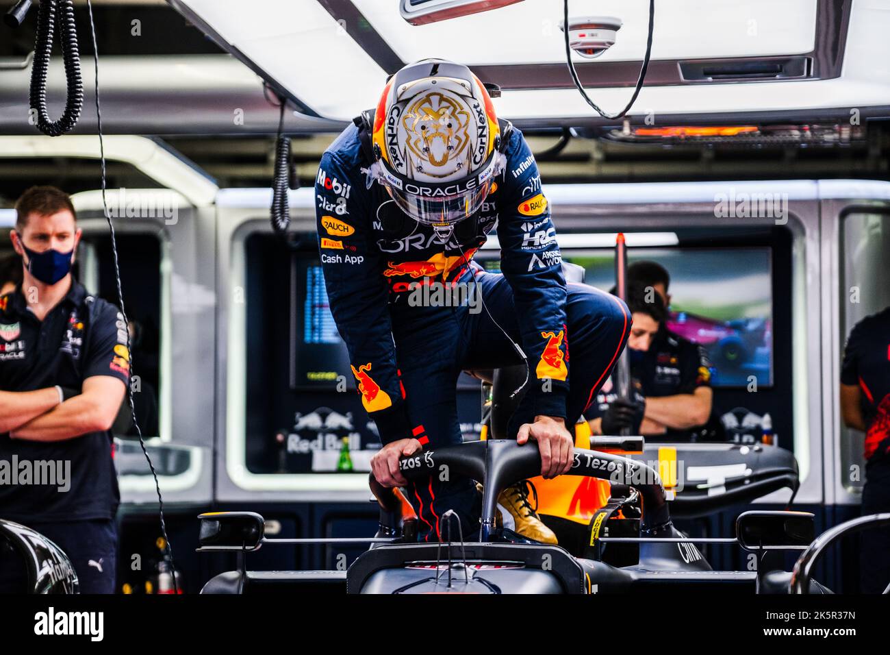 Suzuka, Japan. 09th Oct, 2022. SUZUKA, JAPAN, 07.10.2022; #1, Max ...