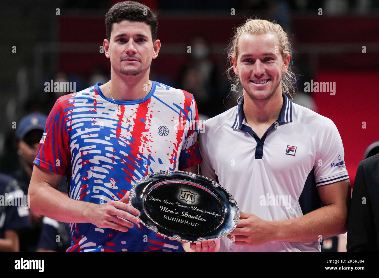 Tokyo, Japan. 9th Oct, 2022. Rafael Matos & David Vega Hernandez Tennis ...