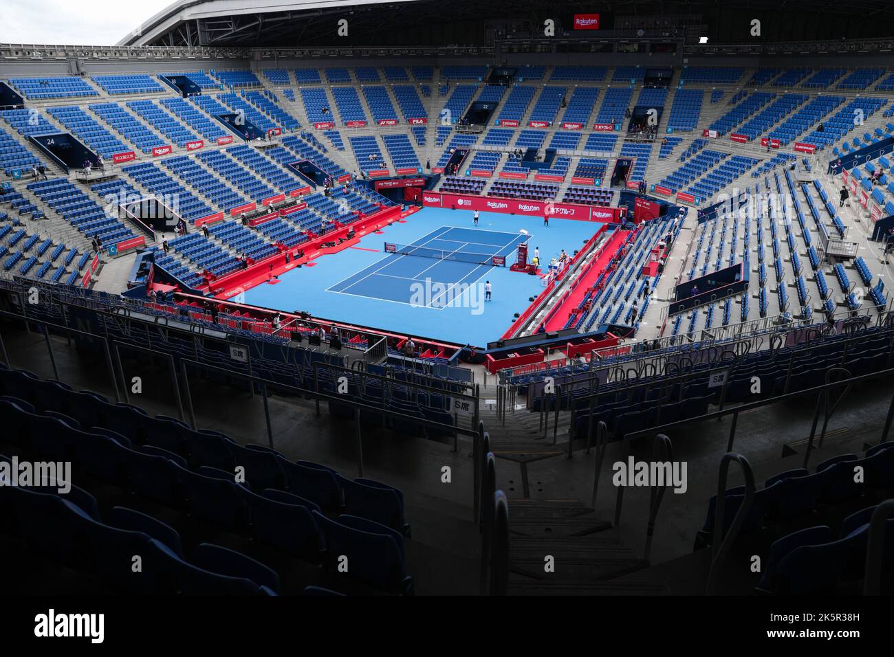 Tokyo, Japan. 9th Oct, 2022. General view Tennis : Rakuten Japan Open ...