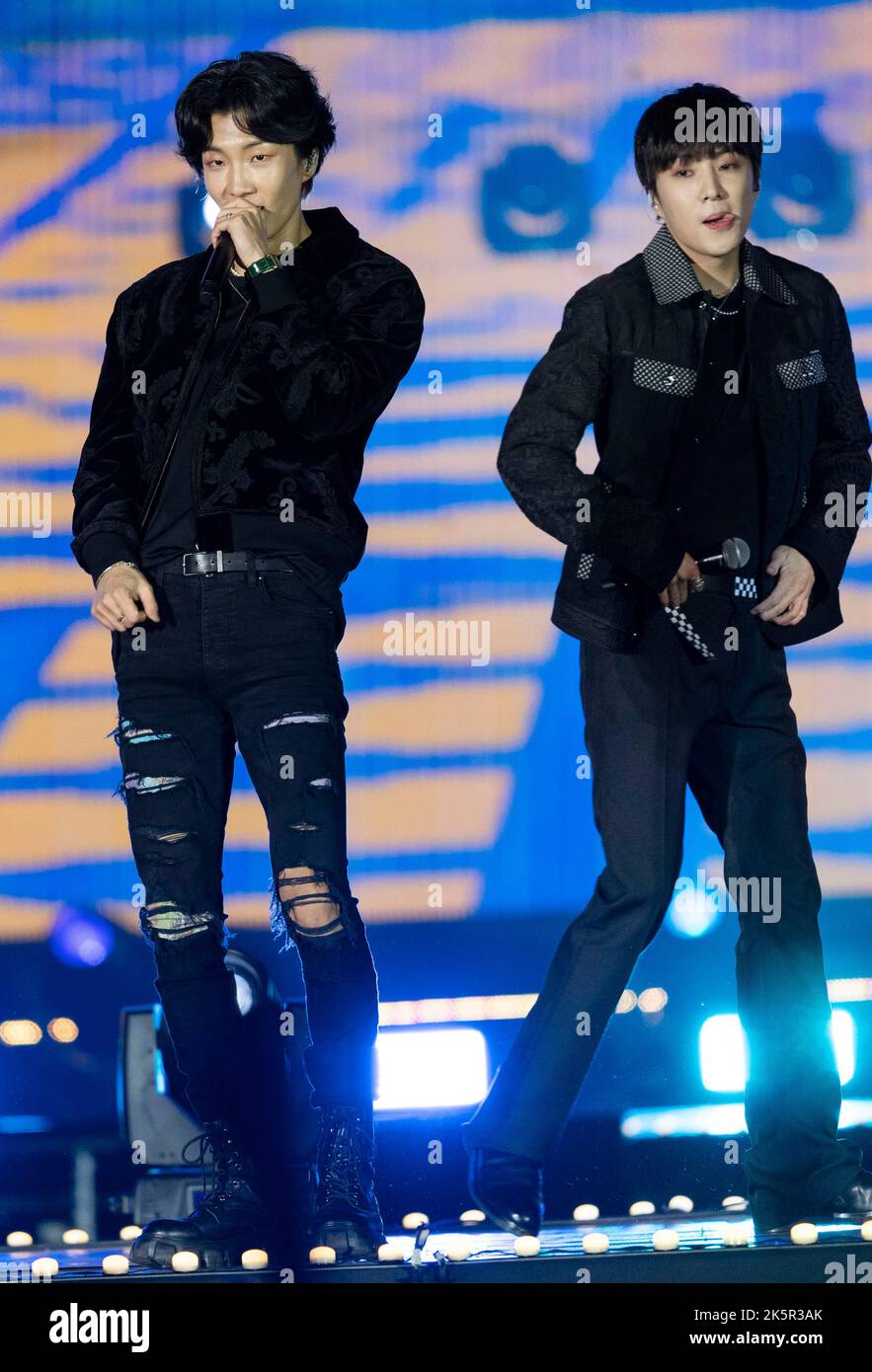 7 October 2022 - Seoul, South Korea : South Korean K-Pop boy band ...