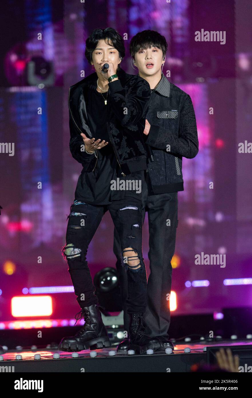 Seoul, South Korea. 7th Oct, 2022. South Korean K-Pop boy band Winner ...