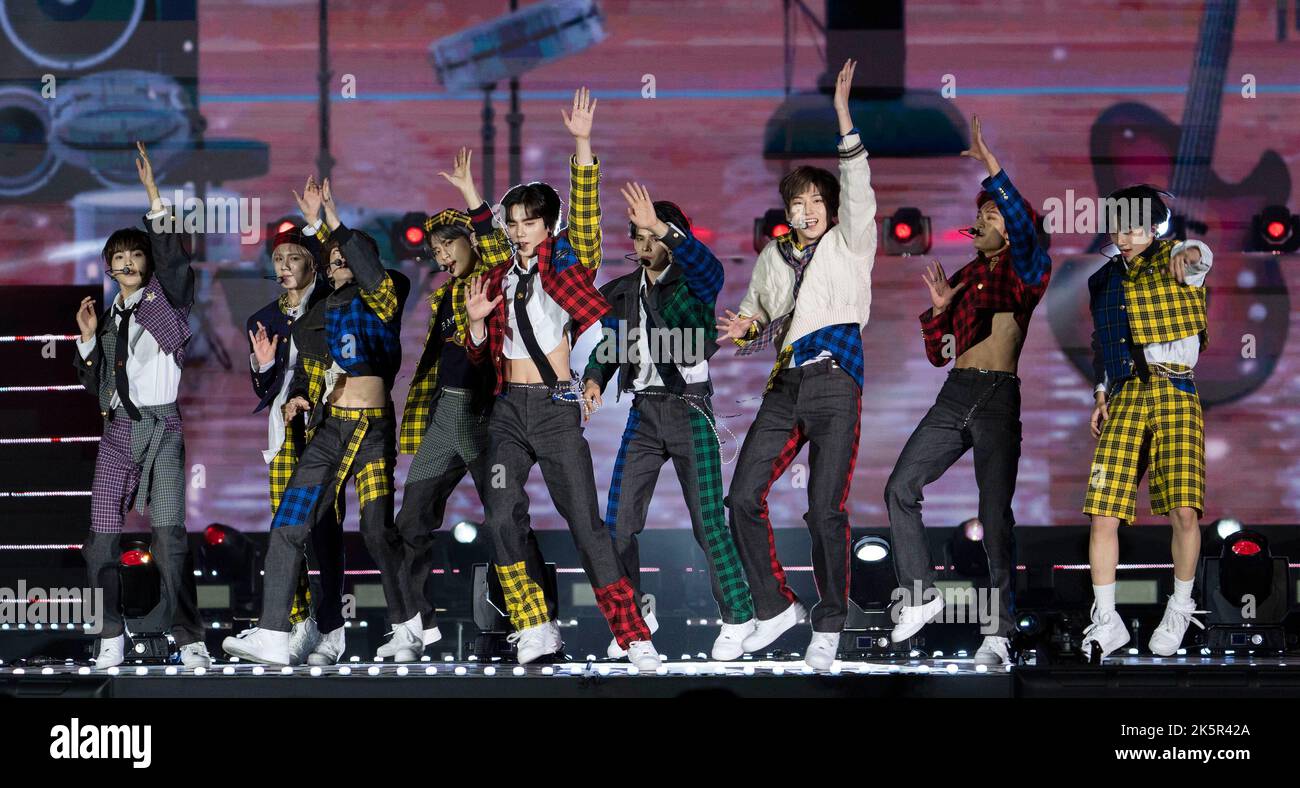 7 October 2022 - Seoul, South Korea : South Korean K-Pop boy band ...