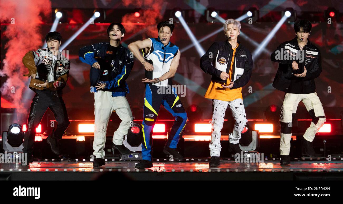 Seoul, South Korea. 7th Oct, 2022. South Korean K-Pop boy band NCT ...