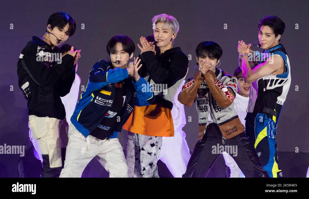 Seoul, South Korea. 7th Oct, 2022. South Korean K-Pop boy band NCT ...