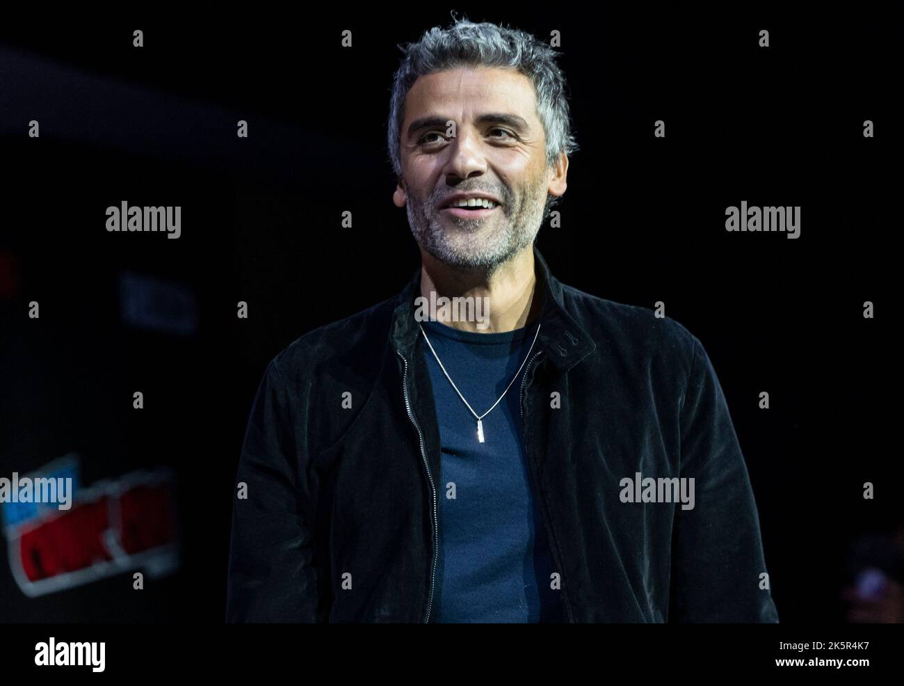 Artist Oscar Isaac attends his spotlight during New York Comic Con at ...