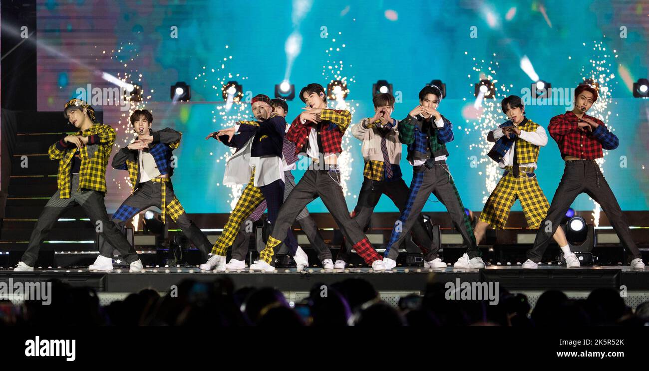 7 October 2022 - Seoul, South Korea : South Korean K-Pop boy band ...