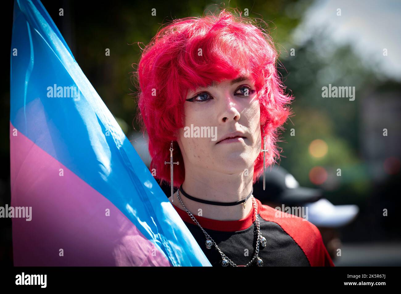 Atlanta, Georgia, USA. 9th Oct, 2022. Thousands from Atlanta's LGBTQ ...