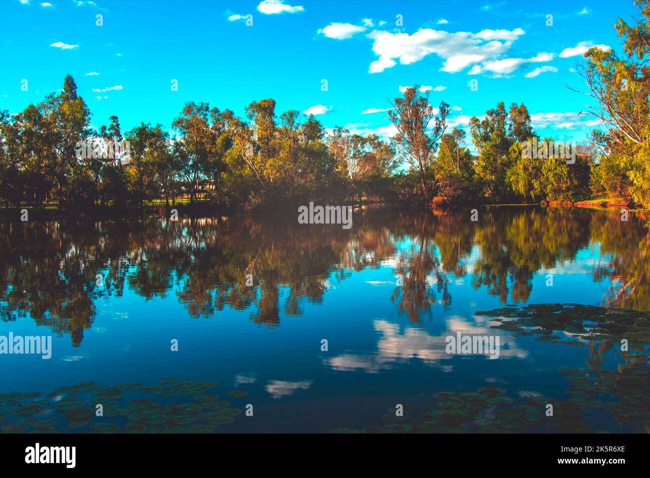 Myal Creek Dalby Stock Photo - Alamy