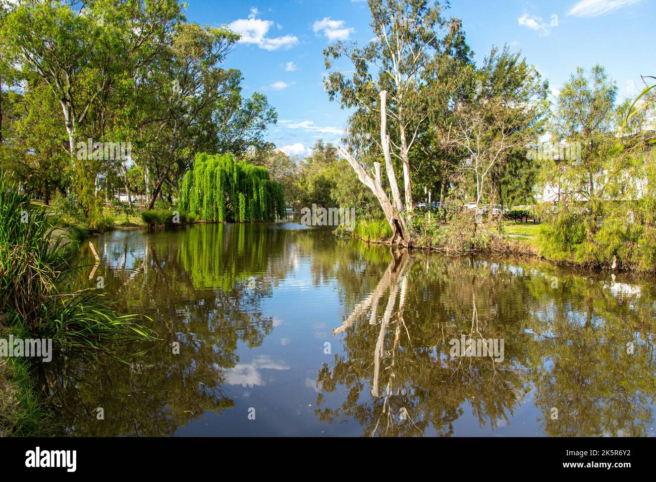 Myal Creek Dalby Stock Photo - Alamy