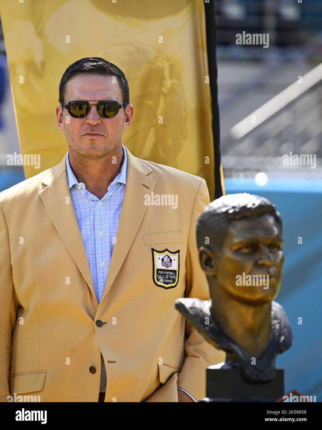 Jacksonville, United States. 09th Oct, 2022. Ex Jaguar, Tony Boselli ...