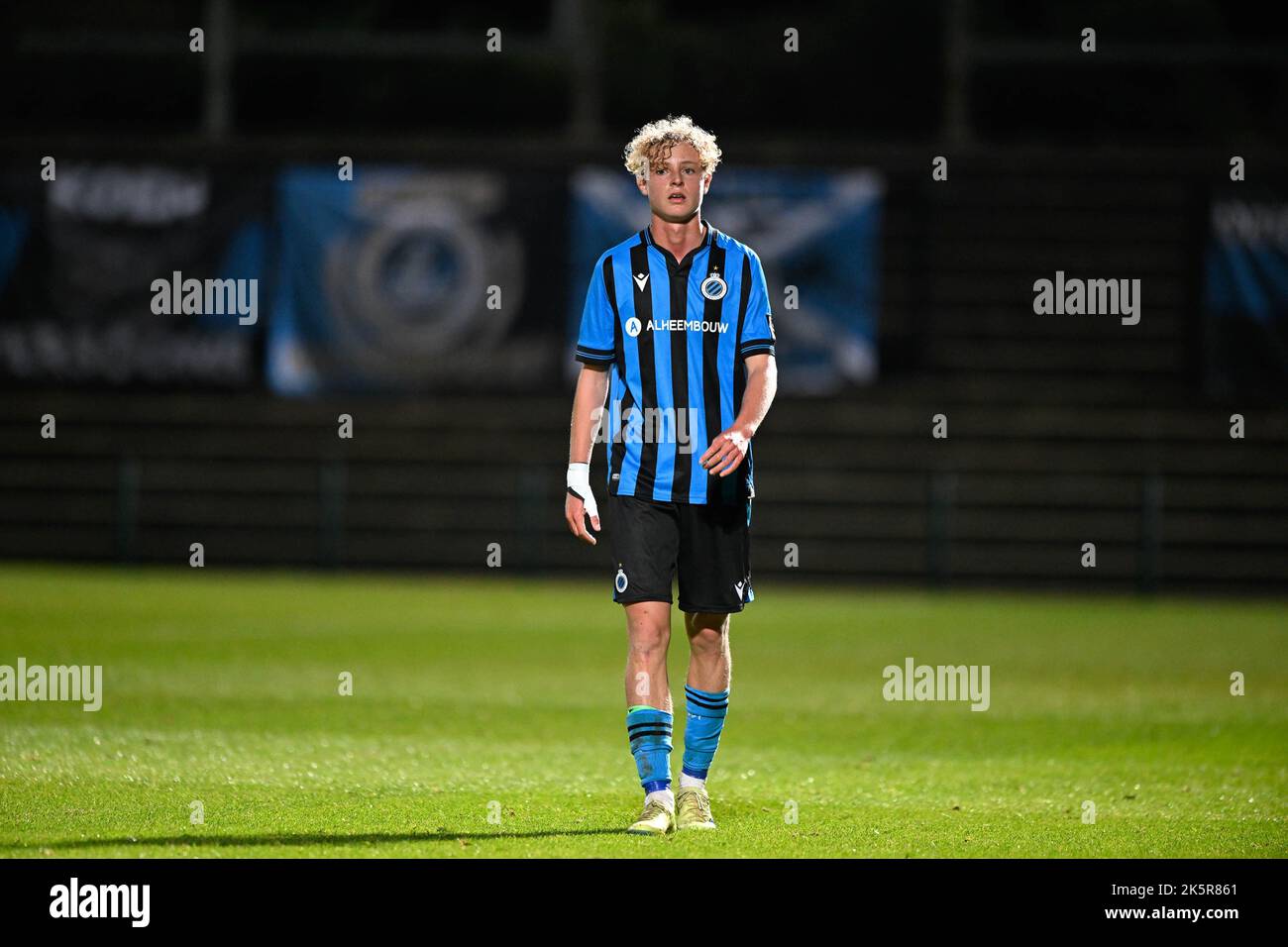 Club NXT's Joaquin Seys pictured during a soccer match between Club NXT ...
