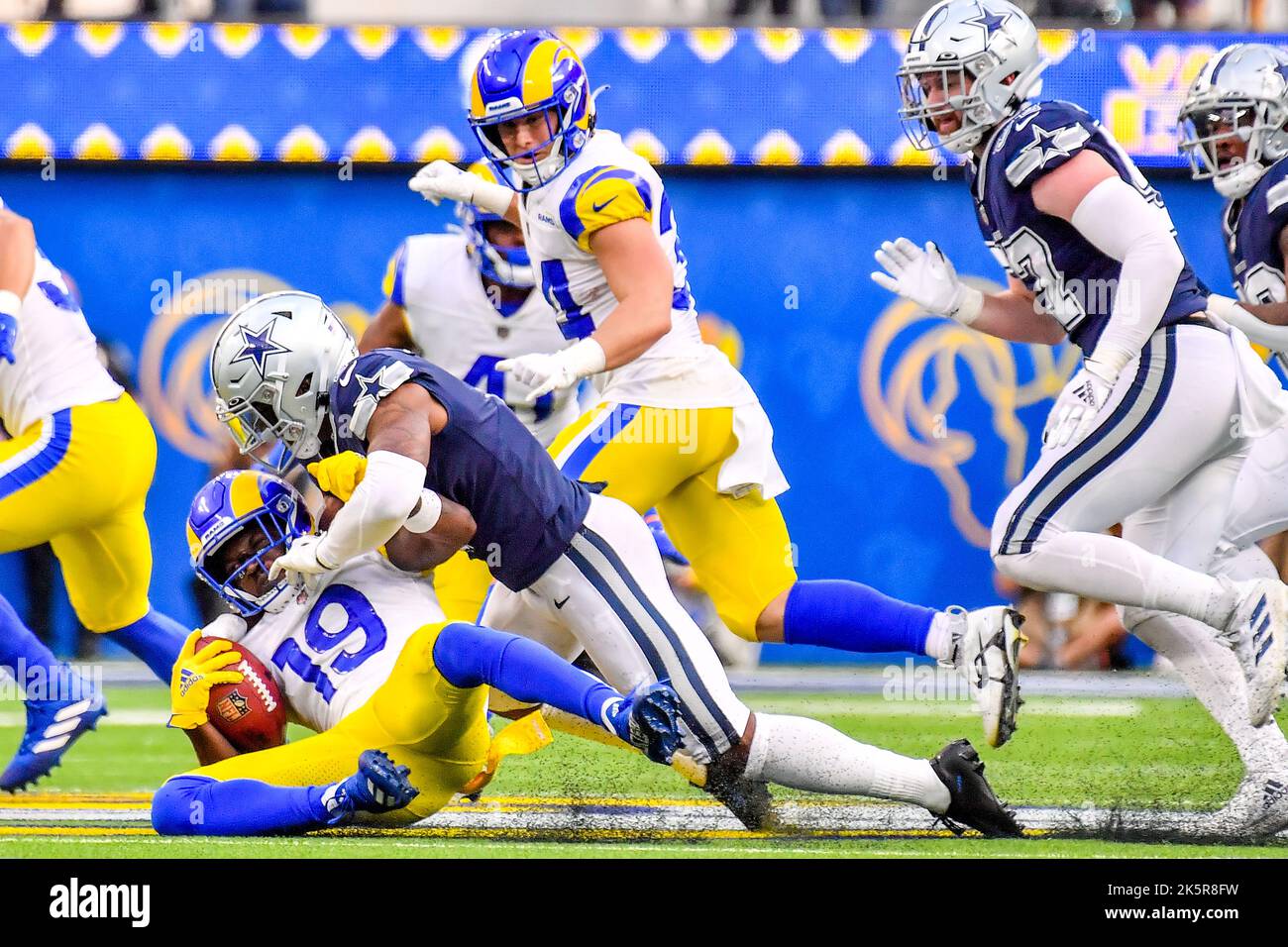 Inglewood, CA. 9th Oct, 2022. Los Angeles Rams wide receiver Brandon ...