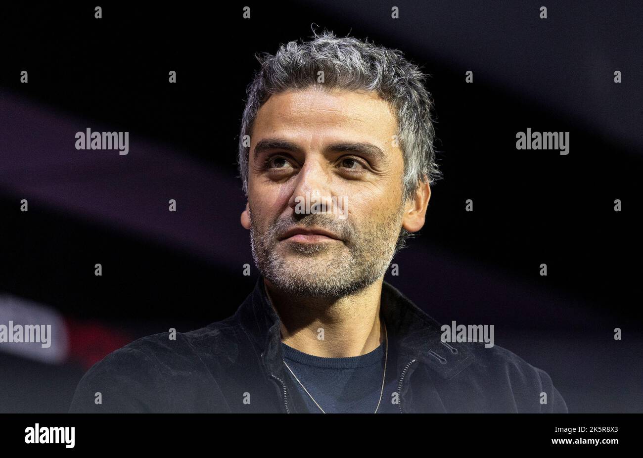 October 9, 2022, New York, New York, United States: Artist Oscar Isaac ...