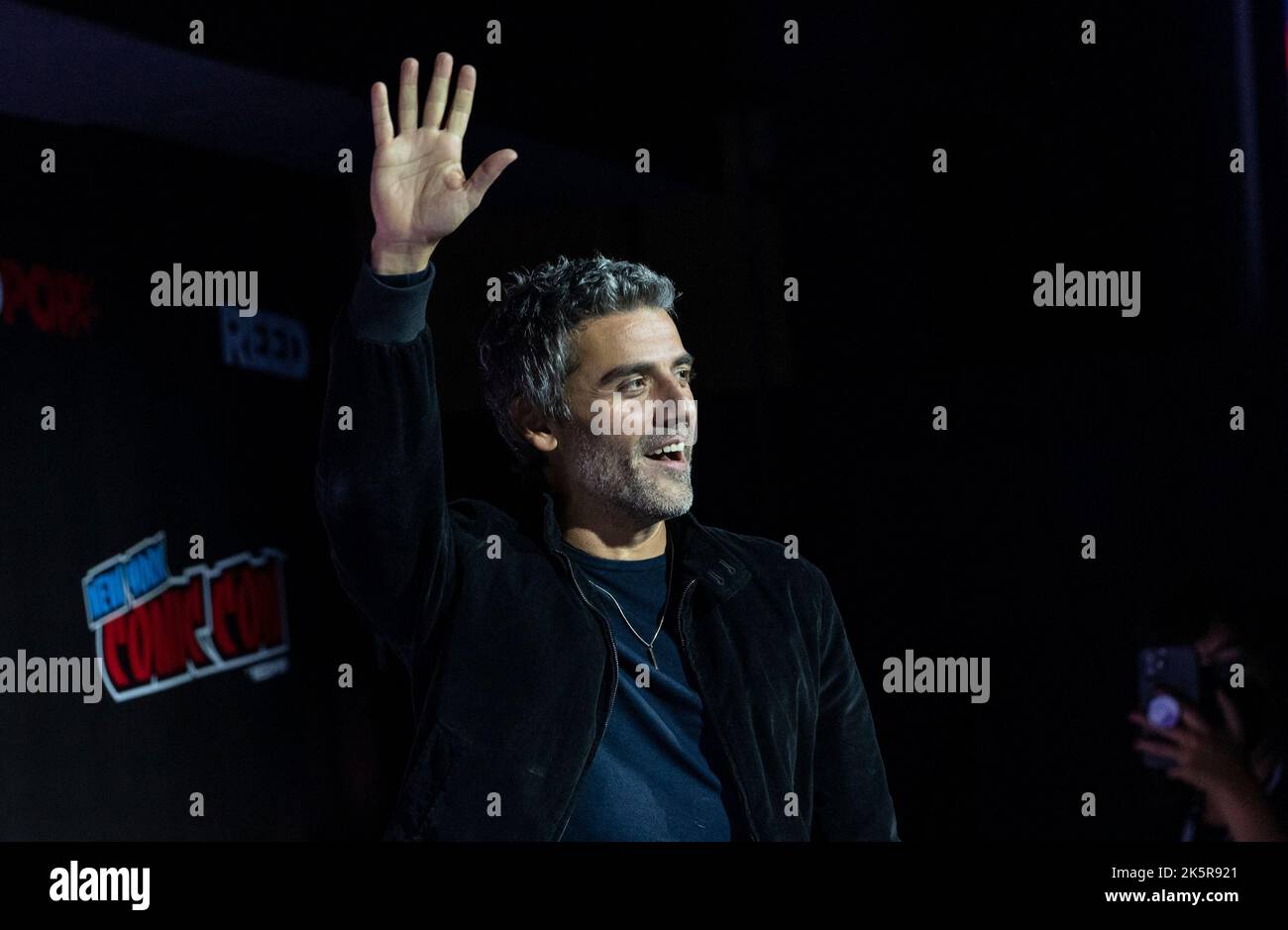 October 9, 2022, New York, New York, United States: Artist Oscar Isaac ...