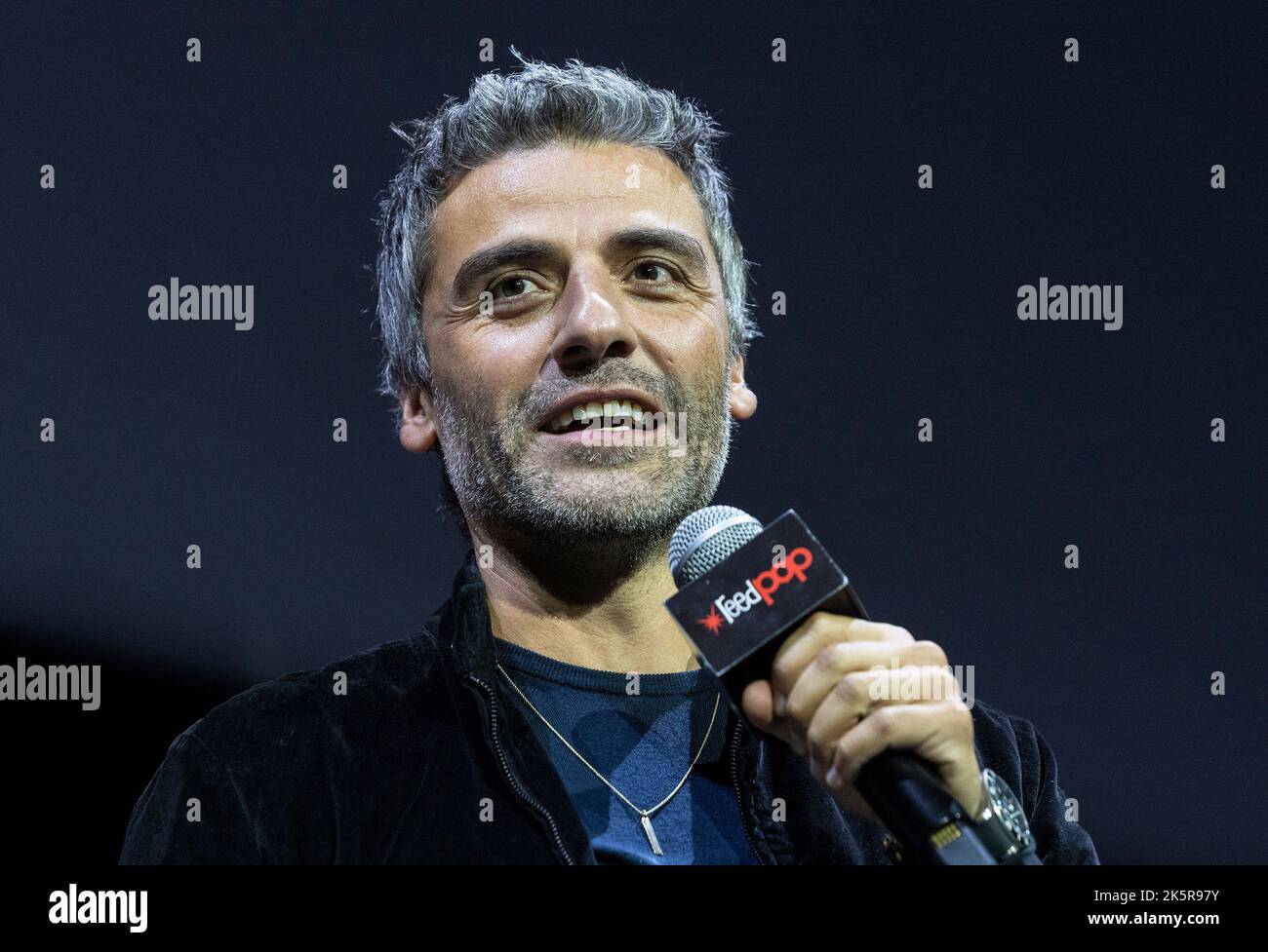 October 9, 2022, New York, New York, United States: Artist Oscar Isaac ...