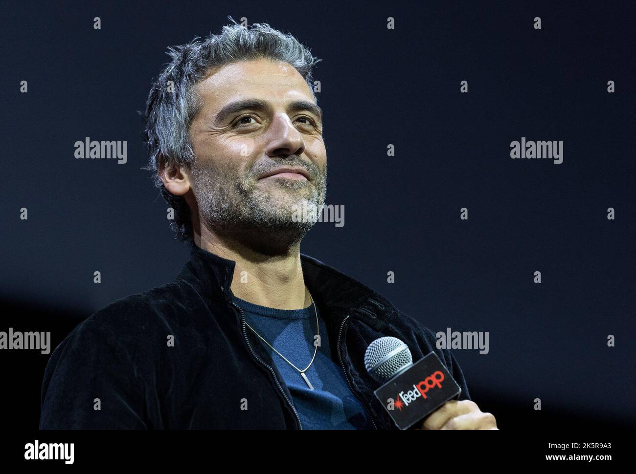 October 9, 2022, New York, New York, United States: Artist Oscar Isaac ...