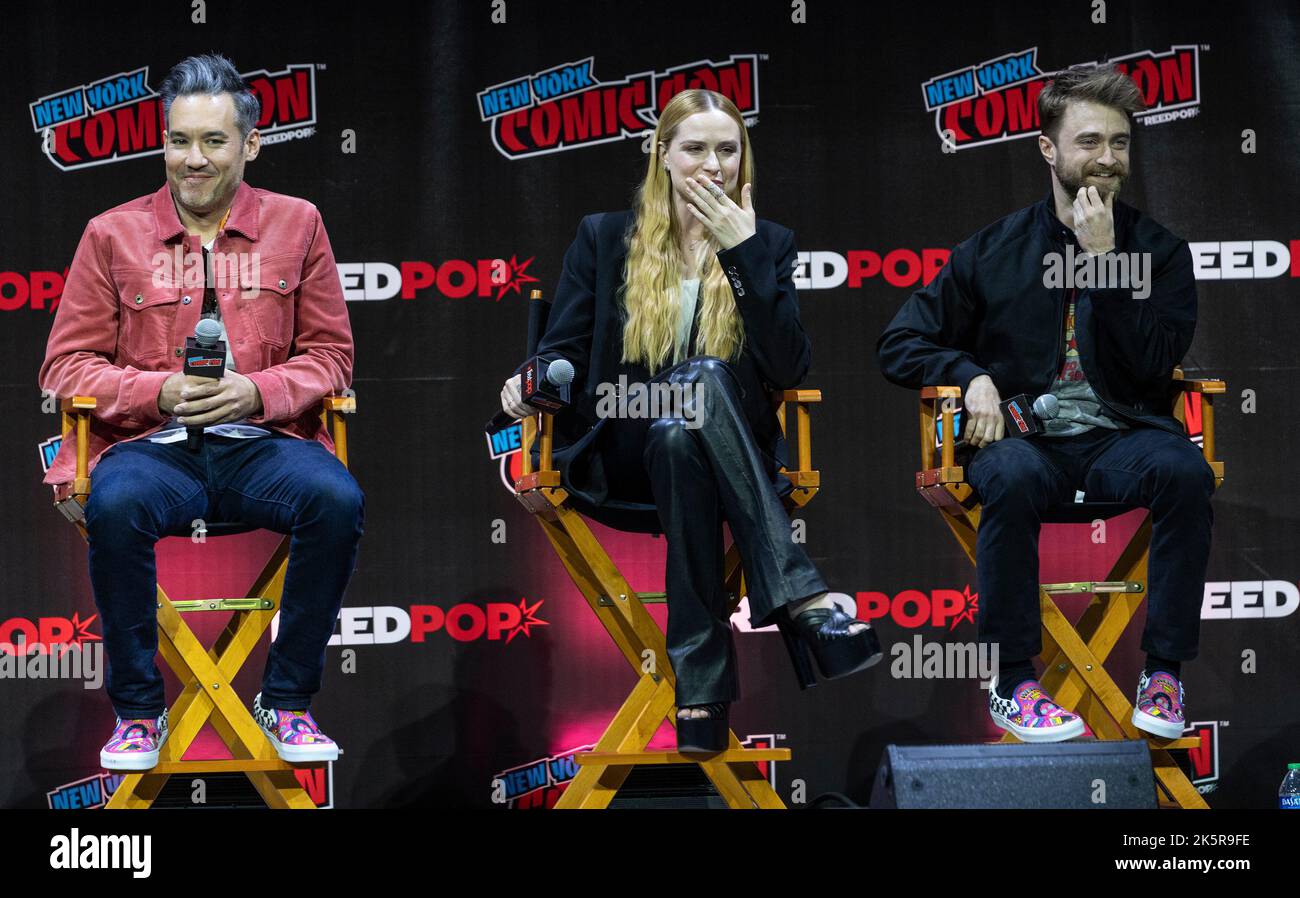 Eric Appel, Evan Rachel Wood, Daniel Radcliffe attend panel WEIRD: The ...