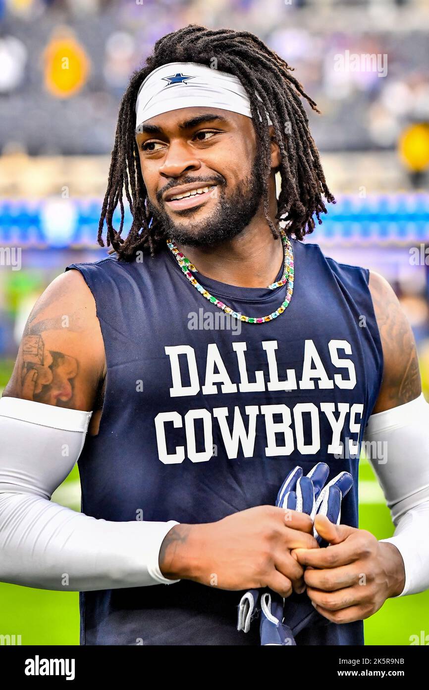 October 9, 2022 Inglewood, CA.Dallas Cowboys cornerback Trevon Diggs #7 ...