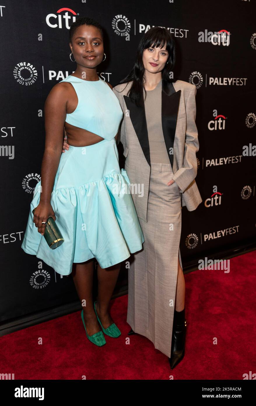 Denee Benton and Louisa Jacobson attend PaleyFest presents The Gilded ...