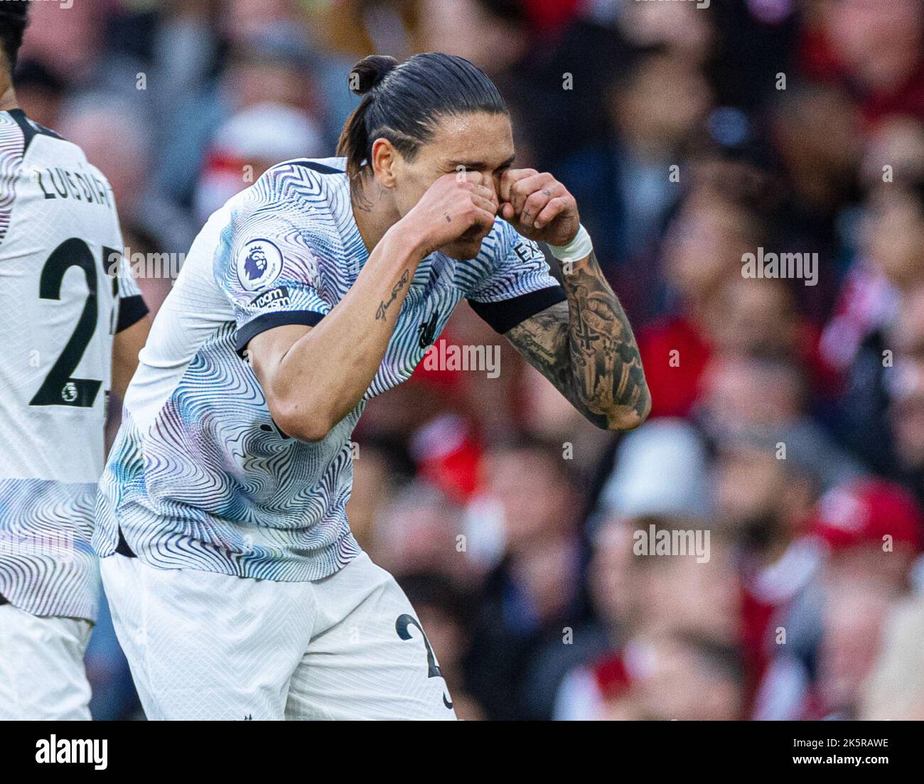 Darwin nunez liverpool arsenal hi-res stock photography and images - Alamy