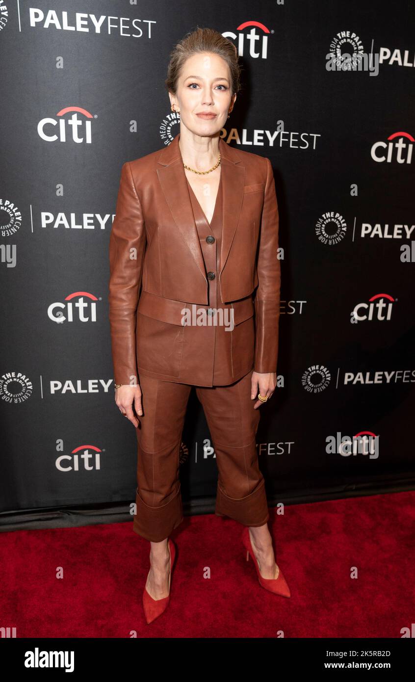 Carrie Coon attends PaleyFest presents The Gilded Age panel at Paley ...