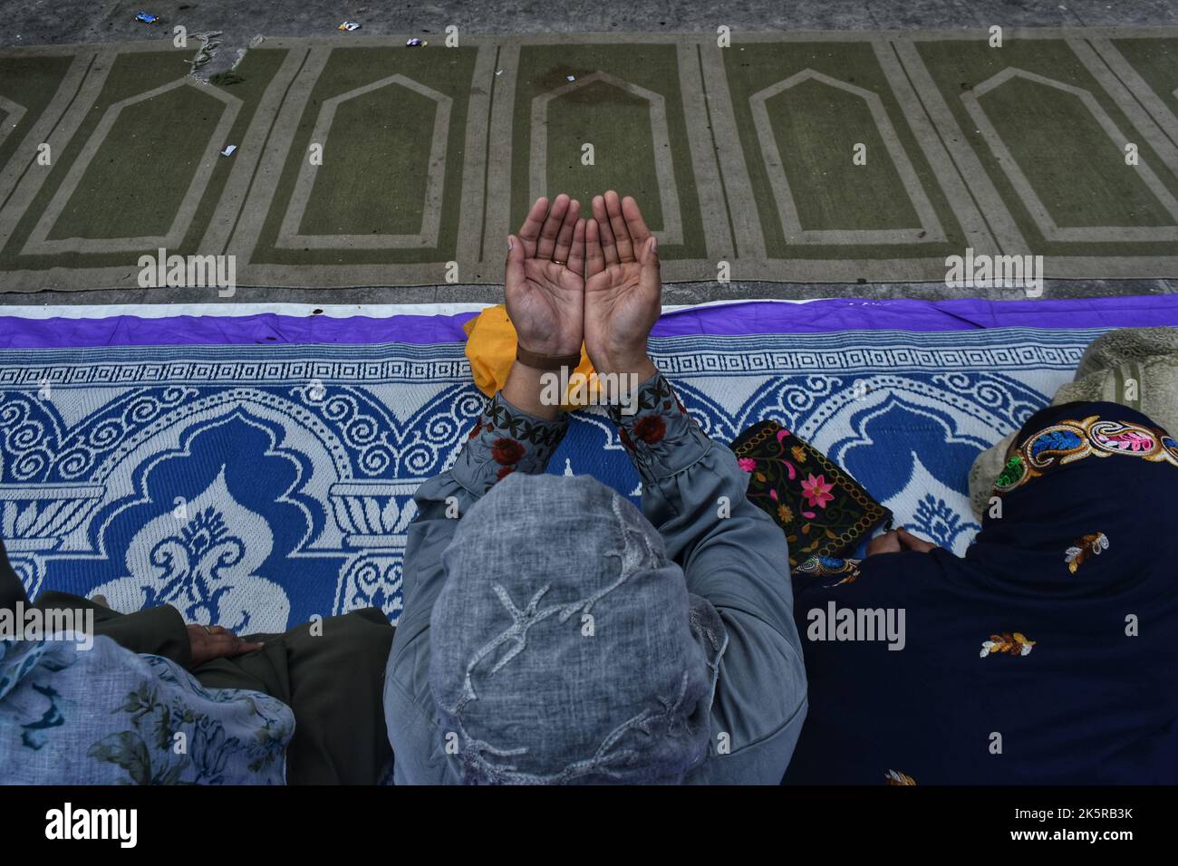 October 9, 2022, Srinagar, Jammu and Kashmir, India: A Kashmiri Muslim ...